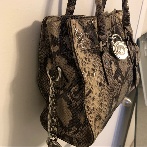 Michael Kors | Bags | Michael Kors Snakeskin Bag | Poshmark